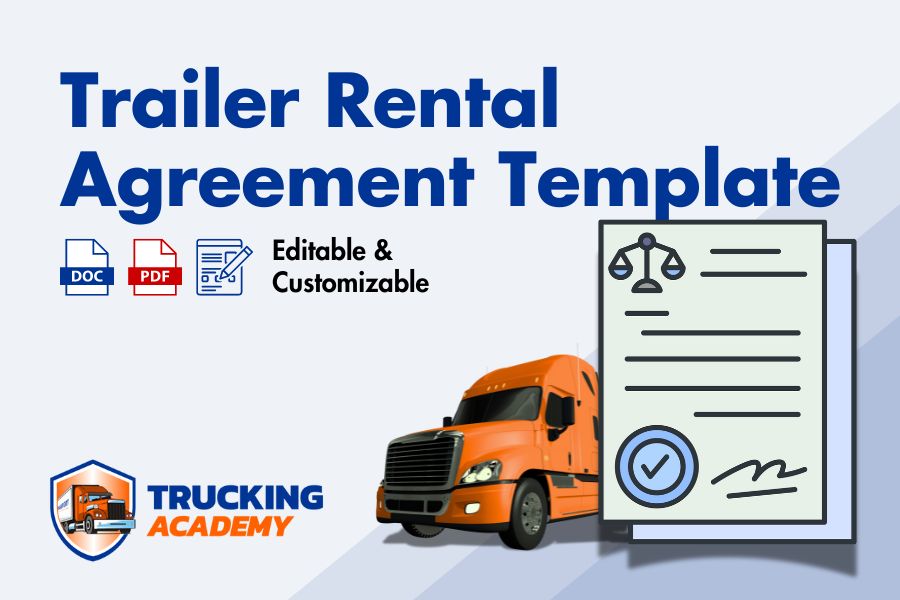 Trailer Rental Agreement- TEMPLATE – Trucking Academy